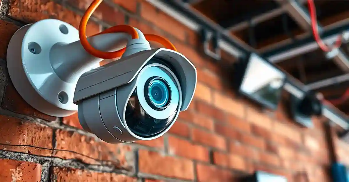 Security Camera SH-ES501VR35 Orange and White Wire - Innocams